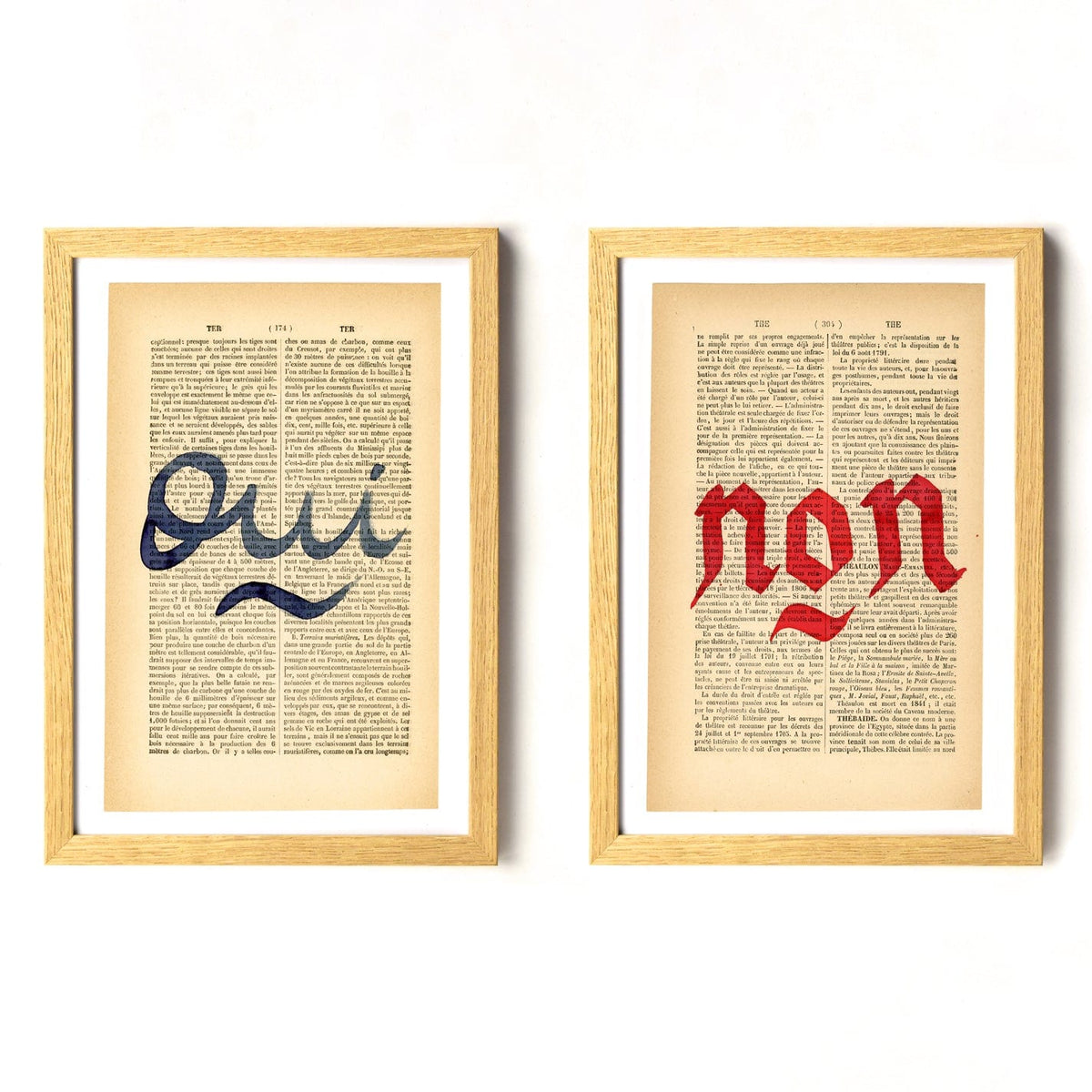 Oui & Non - Handwritten Calligraphy – Art on Words